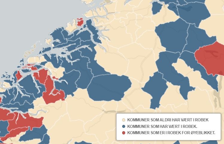 Sjekk hvilke kommuner som er i ROBEK • Kommunal Rapport Sjekk hvilke kommuner som er i ROBEK • Kommunal Rapport