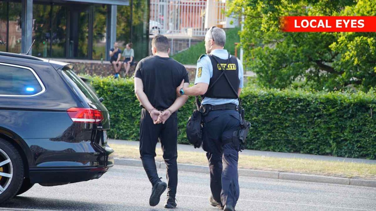 Fem Anholdt Efter Drama • Newsbreak.dk