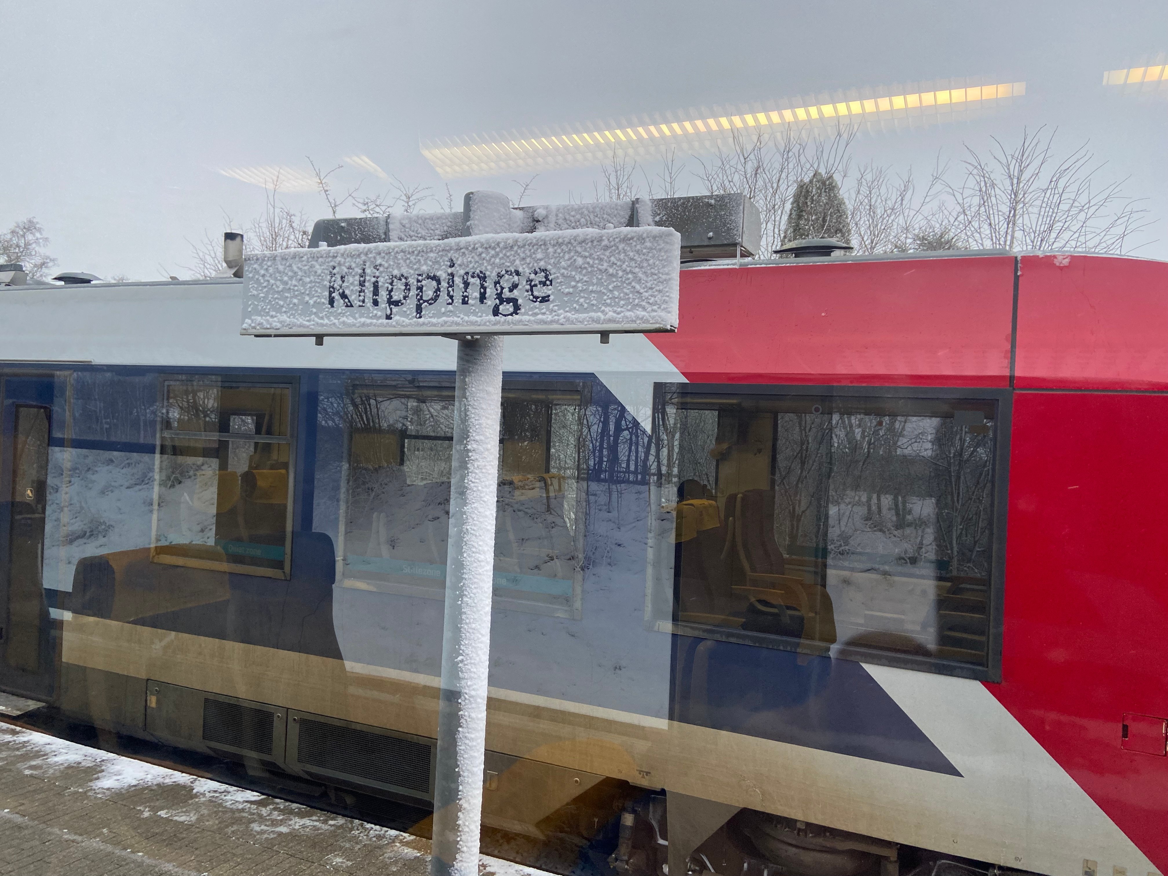 Sneen drillede togdriften – Sjællandske Nyheder