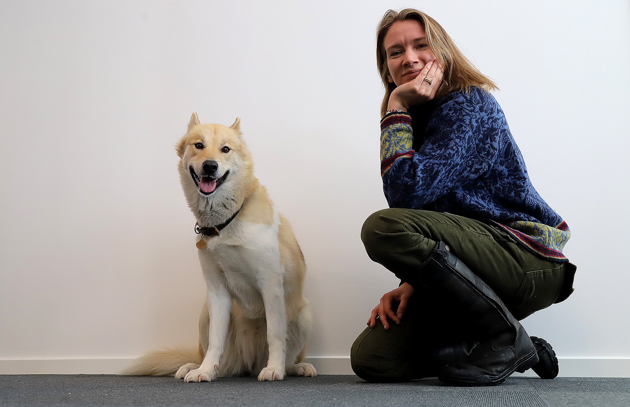 Den grønlandske slædehund er i fare for at forsvinde: Emilie rejser til ...