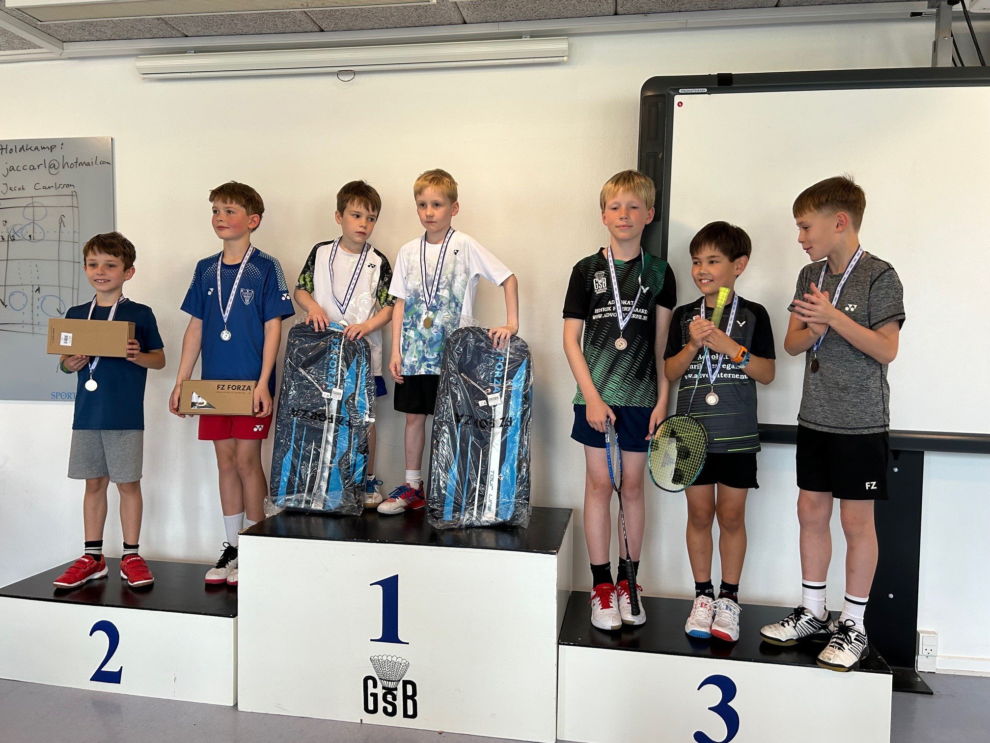 Medaljer til unge badmintonspillere – Sjællandske Nyheder