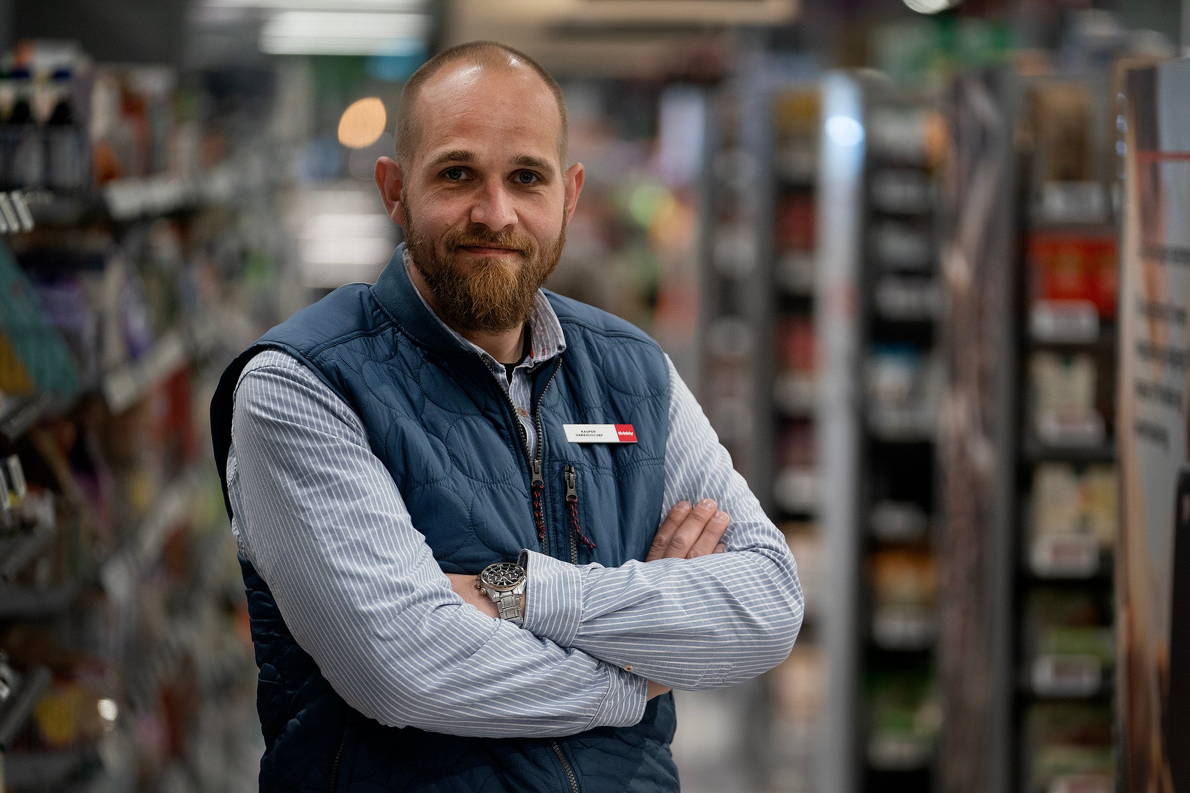 Jeg elsker når butikken er et sted hvor man lige mødes og falder i snak ...