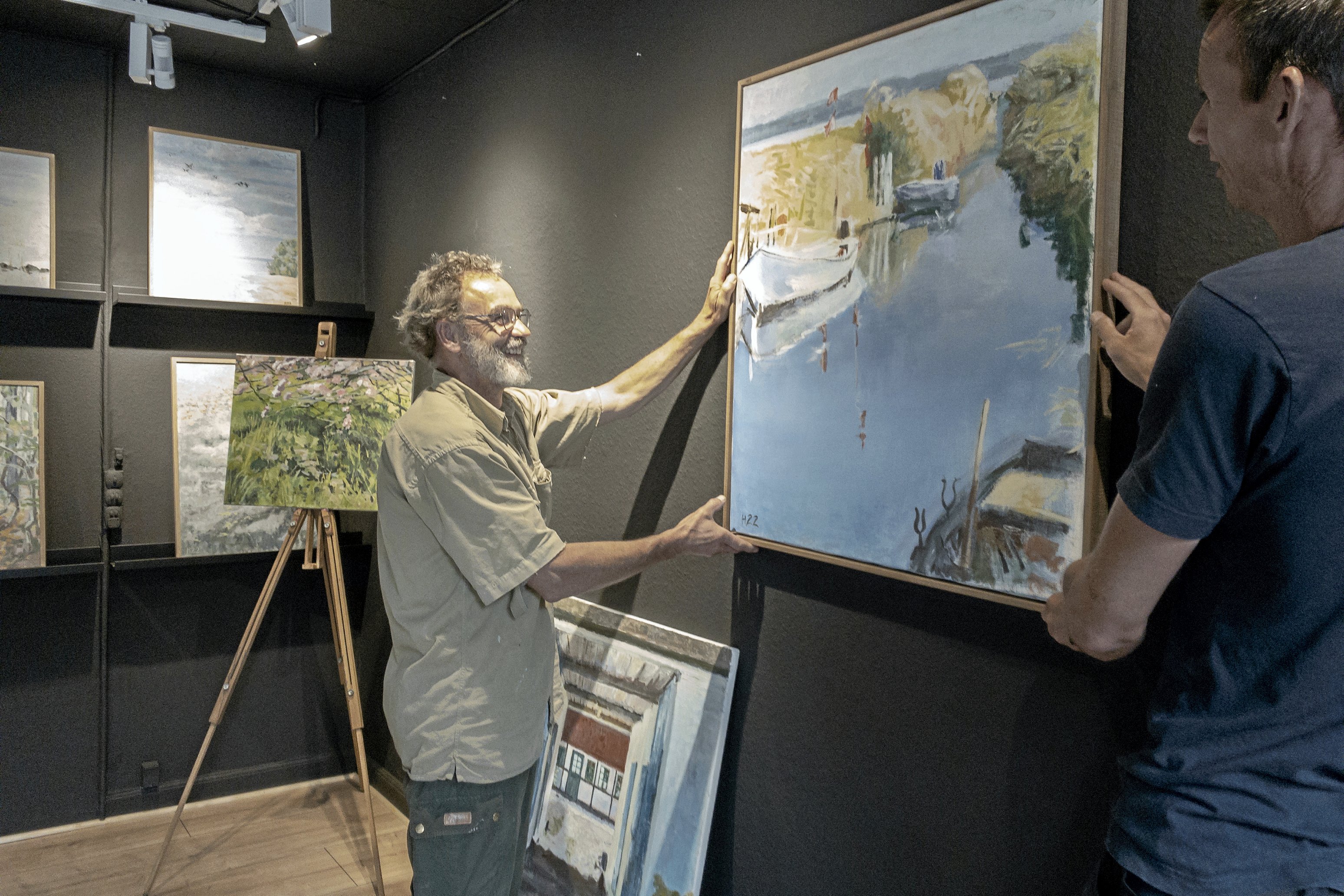 Åbner sin første kunstudstilling – Sjællandske Nyheder