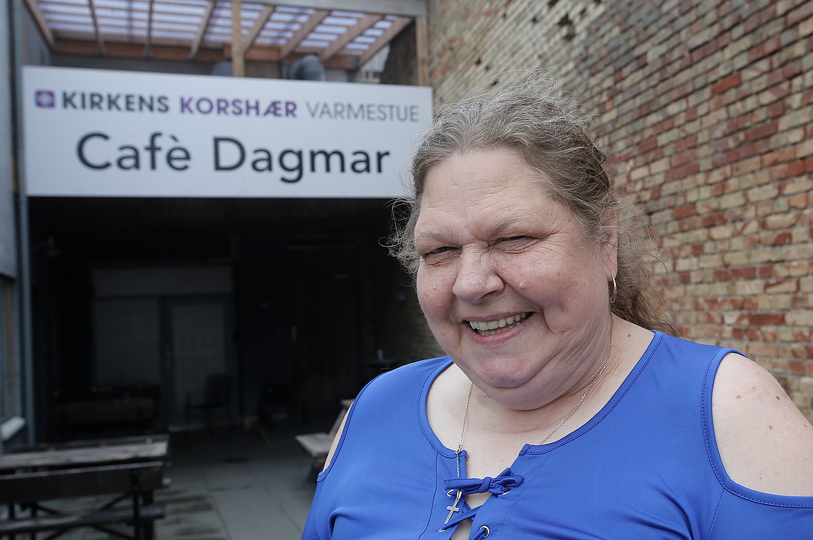Jytte kommer hver dag og hygger sig ved grinebordet – Sjællandske Nyheder
