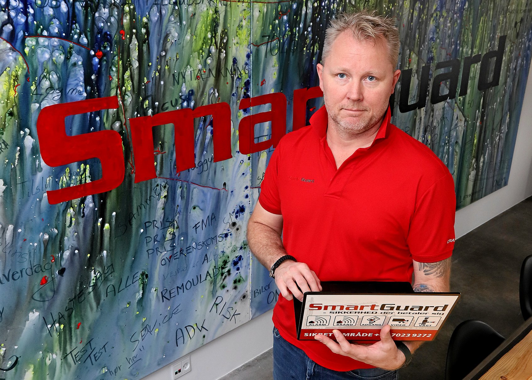 Lille sikkerhedsfirma solgt for “trecifret” millionbeløb: Iværksætter er blevet mangemillionær ...