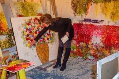 Gitte Peters udstiller i Charlottenlund – Sjællandske Nyheder