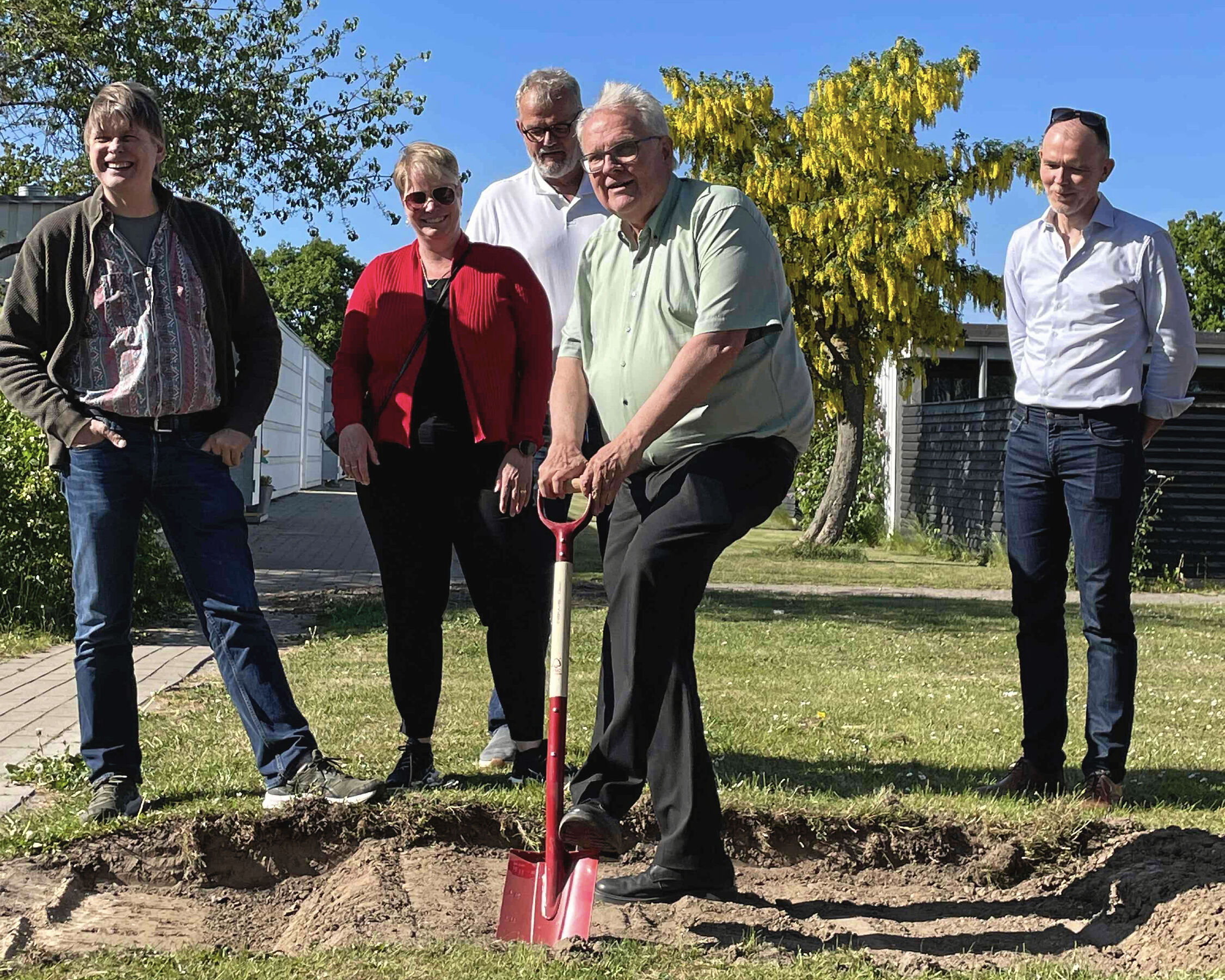 Første spadestik til nyt, grønt område blev taget – Sjællandske Nyheder