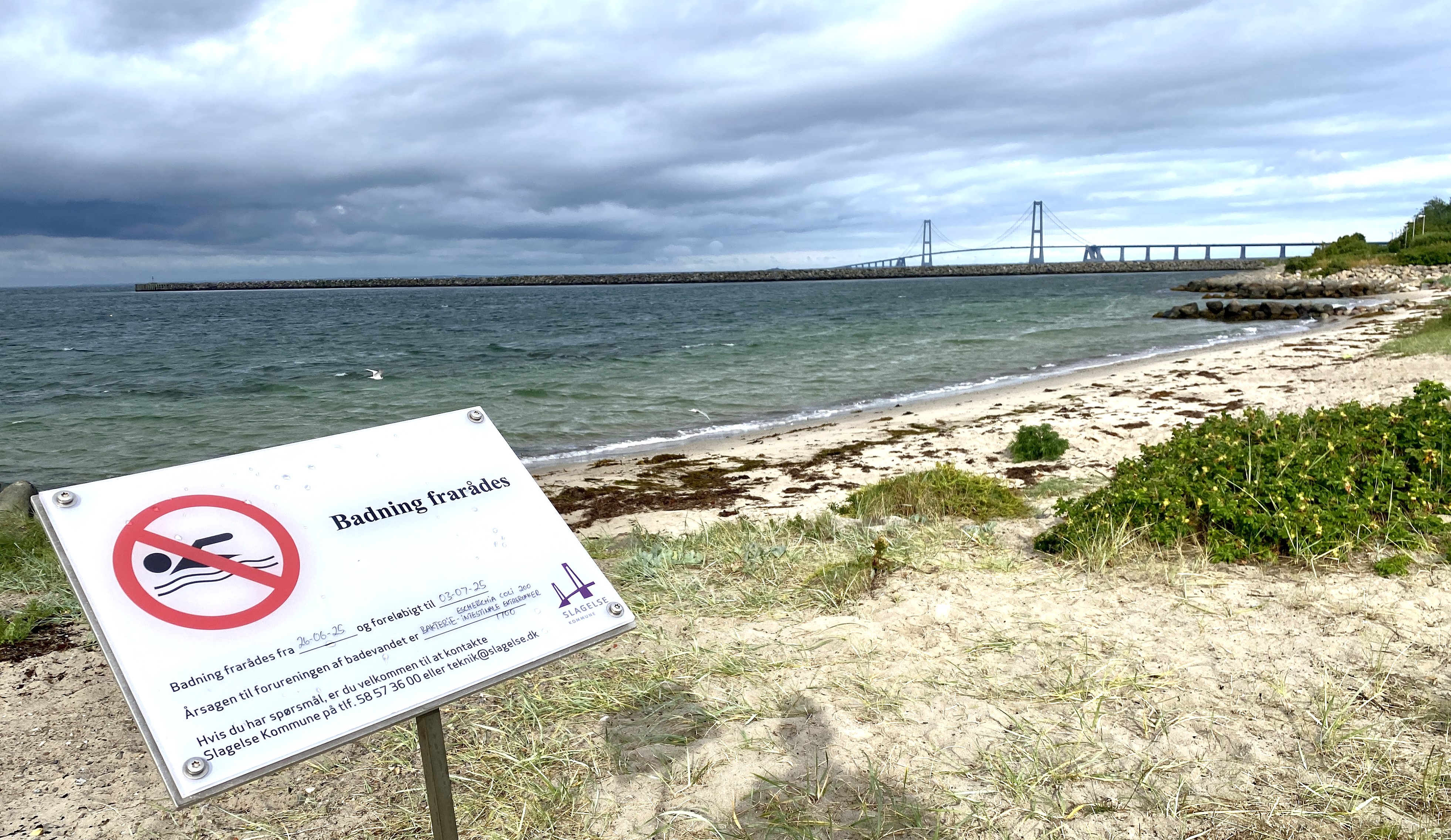 Fund af lortebakterier – badning frarådes – Sjællandske Nyheder