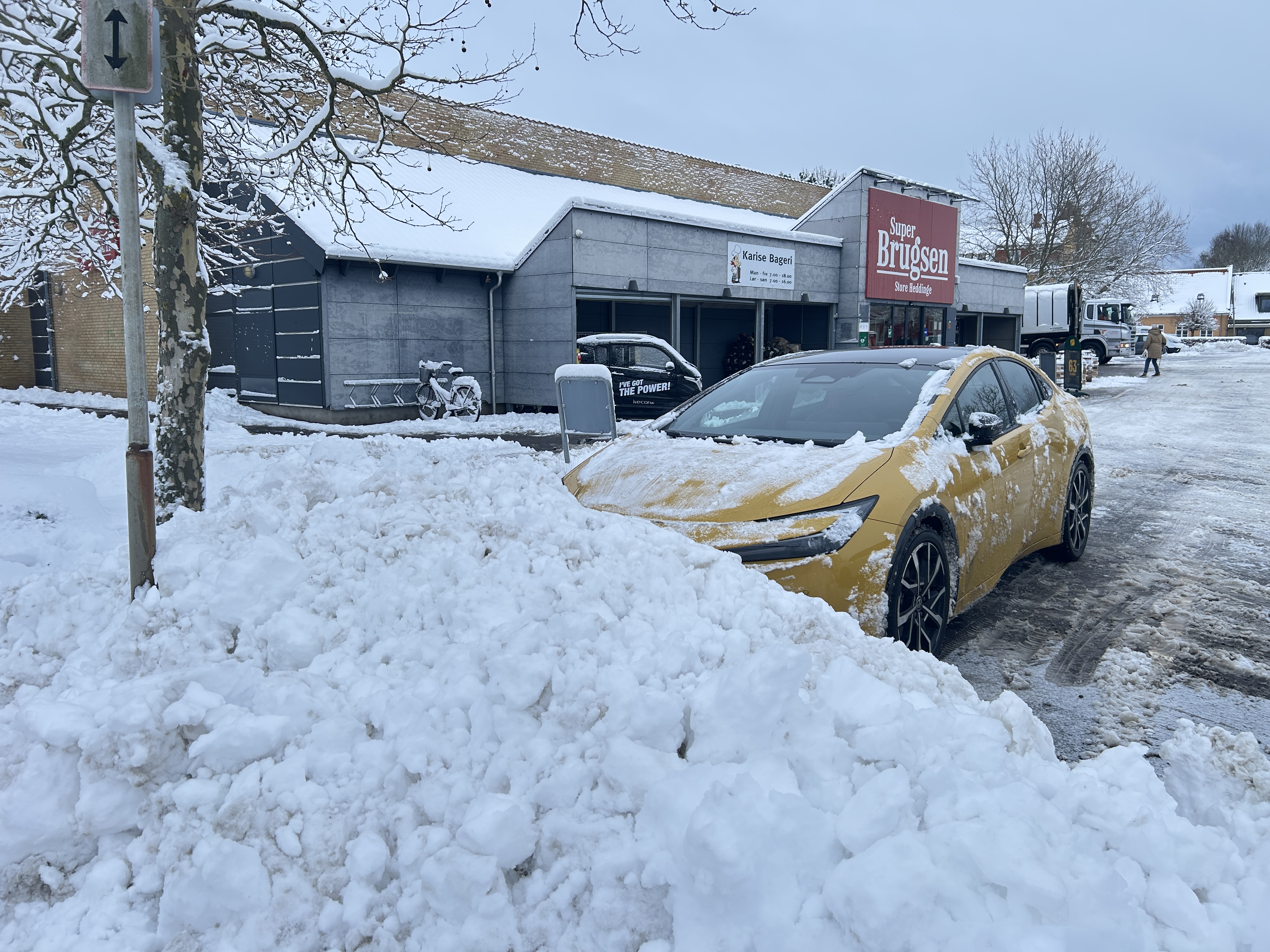 Vejchef: – Der kom ret meget sne, over det hele, og på samme tid ...