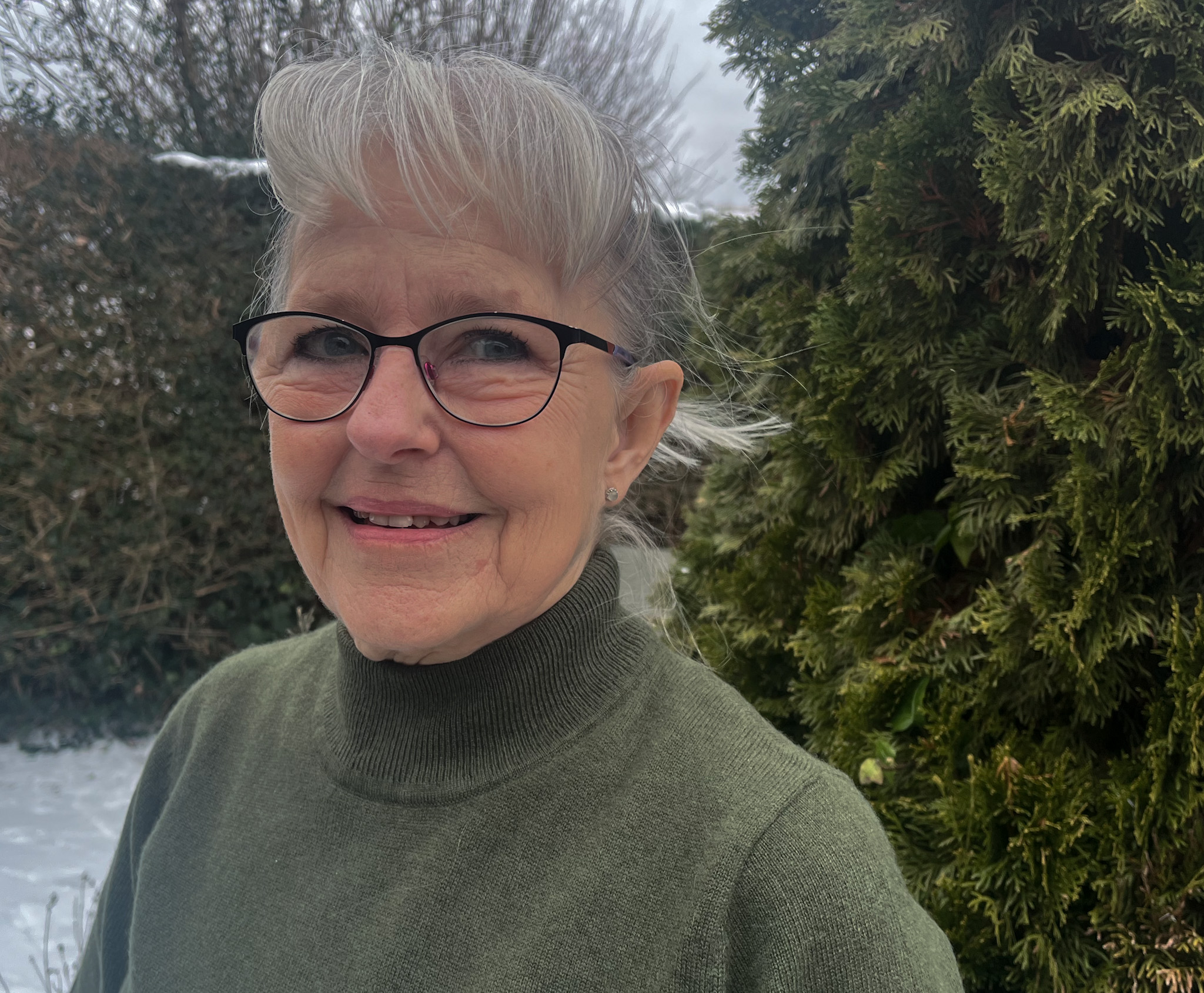 Det var juleaften, da en dame i minkpels bad Dorthe komme med ud til ...