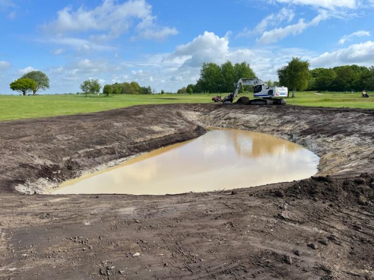 Trelleborg Golfklub Slagelse får nyt vådområde – Sjællandske Nyheder